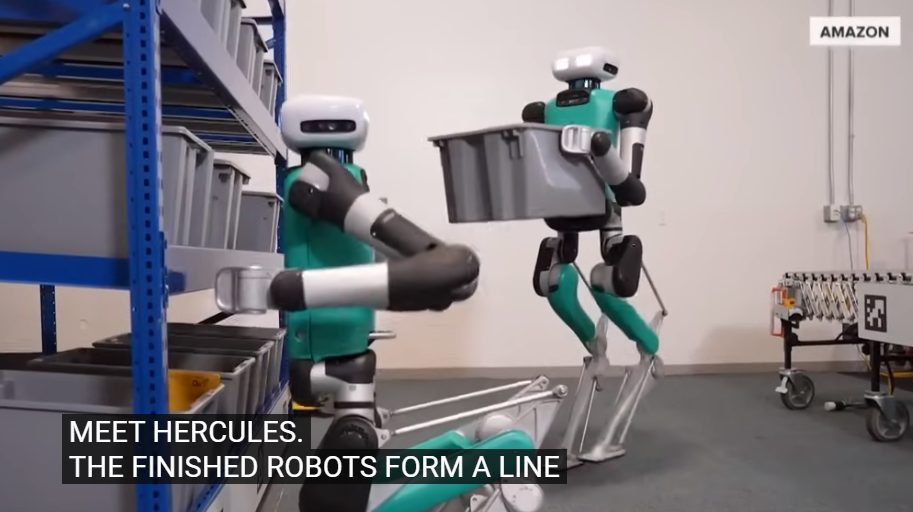 HUMANOIDS: Amazon to begin testing Digit – a six-foot-tall humanoid ...