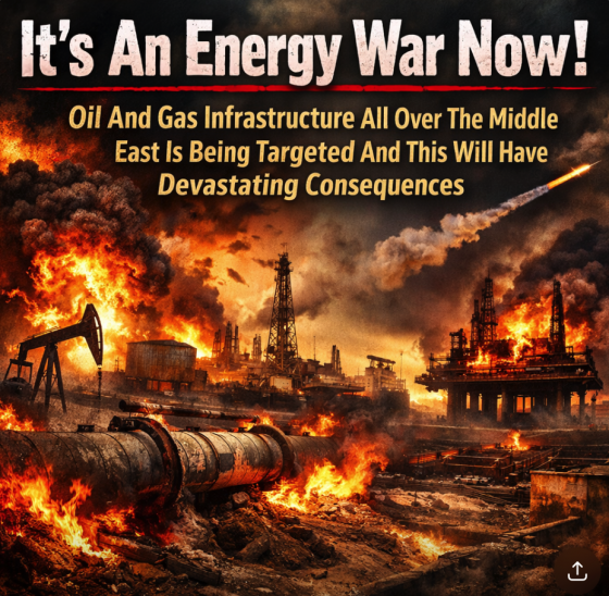 It’s An Energy War Now! Oil And Gas Infrastructure All Over The Middle ...